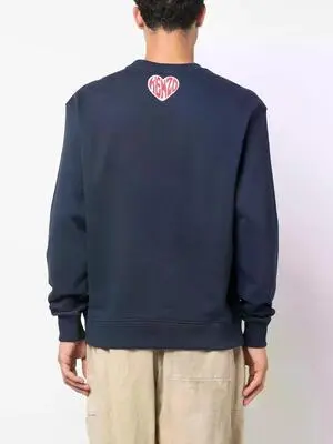 Kenzo Logo Print Cotton Sweatshirt