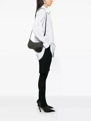 MUGLER Spiral Curve Shoulder Bag
