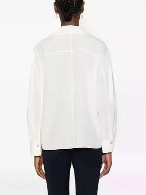Vince Semi-sheer Silk Shirt
