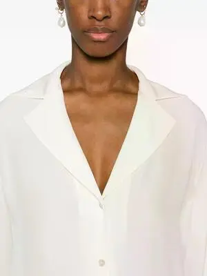 Vince Semi-sheer Silk Shirt