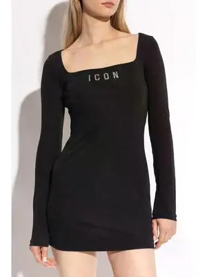 Dsquared2 Logo-print Mini Dress