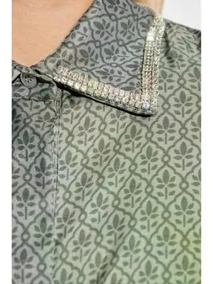 GOLDEN GOOSE Floral Print Shirt