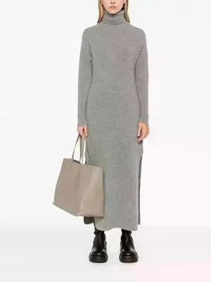 GOLDEN GOOSE Ribbed Knit Maxi Dress