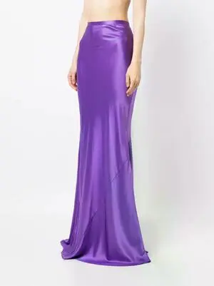 Michelle Mason Bias Maxi Skirt