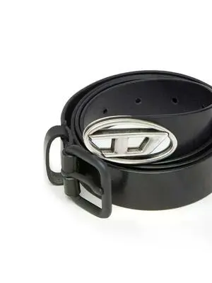 DIESEL® B-inlay Leather Belt