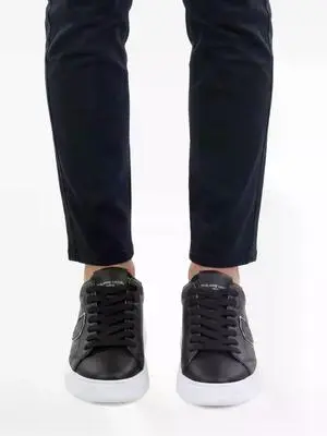 Philippe Model Philippe Model Paris Tres Temple Low-Top Sneakers Black