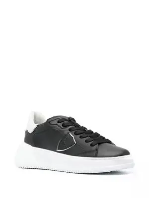 Philippe Model Tres Temple Low-top Sneakers - Black