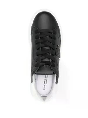 Philippe Model Tres Temple Low-top Sneakers - Black