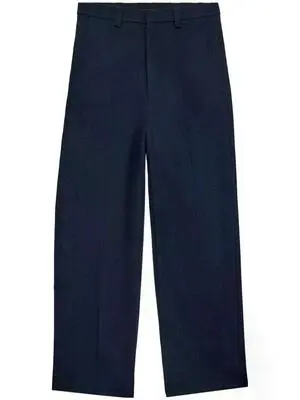 AMI Paris Wool Blend Tailored Trousers