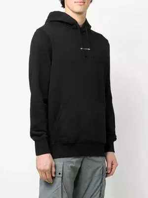 1017 Alyx 9sm Logo Print Cotton Hoodie