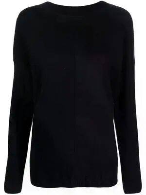 Chinti & Parker Long-sleeve Fine-knit Sweater - Blue