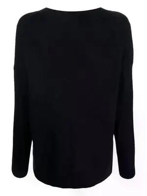 Chinti & Parker Long-sleeve Fine-knit Sweater - Blue