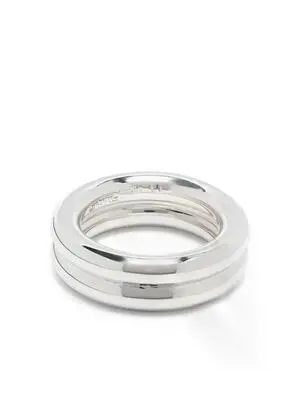 Charlotte Chesnais Double Brahma Ring - Silver