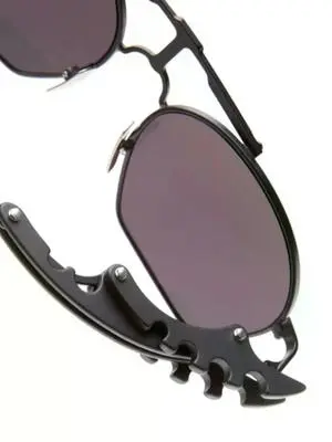 INNERRAUM Object O24 Sunglasses - Black