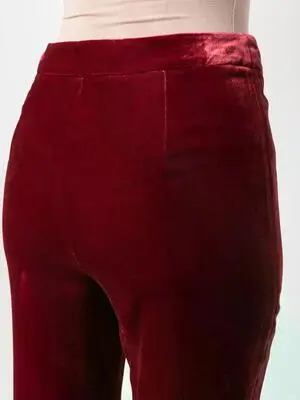 Moschino Velvet High-waisted Trousers