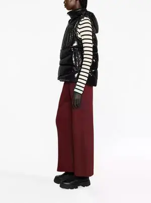 Pinko Puffer Gilet With Embossed Logo