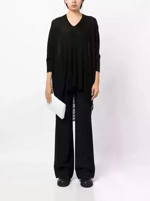 Masnada V-neck Long-sleeve Blouse