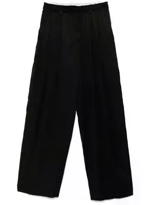Alexander Wang Pleated Trousers - Black