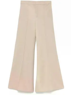 Giambattista Valli Beige Flared Trousers