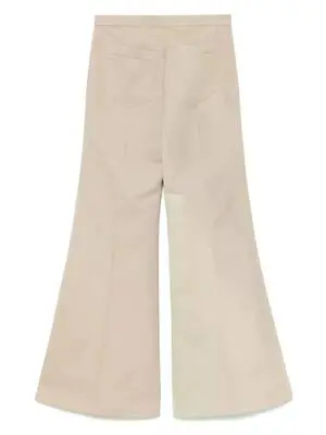 Giambattista Valli Beige Flared Trousers