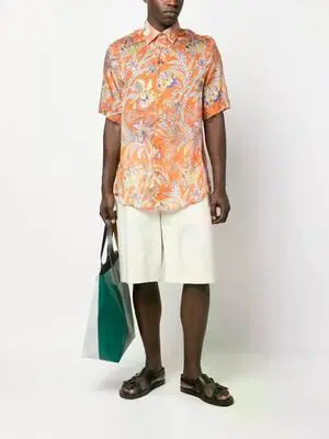 Etro Paisley-print Silk Shirt