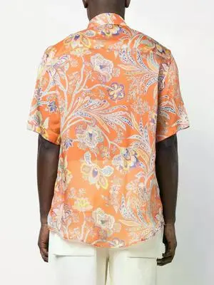 Etro Paisley-print Silk Shirt