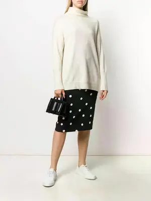 Chinti & Parker Roll Neck Cashmere Sweater - Neutrals