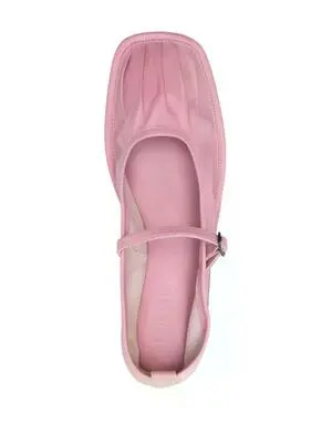 Hereu Dansa Leather Ballerinas - Pink