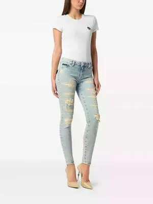 Philipp Plein High-waist Skinny Jeans