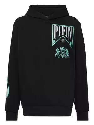Philipp Plein Flame Racing Hoodie