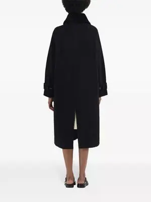 Marni Single-breasted Shearling Collar Coat