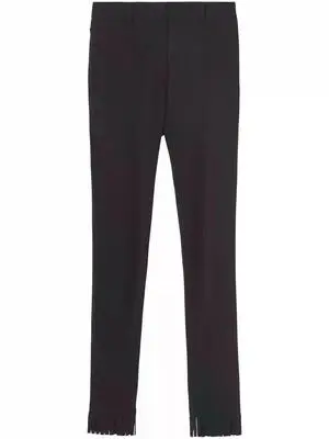 Burberry Fringed-edge Leggings - Black