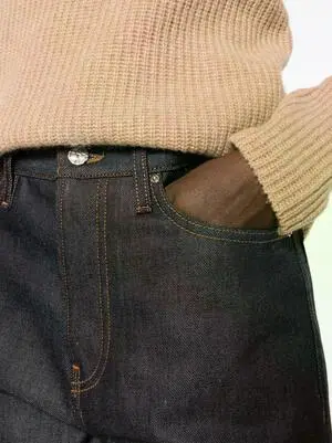 TOTEME Twisted Seam Straight-leg Jeans