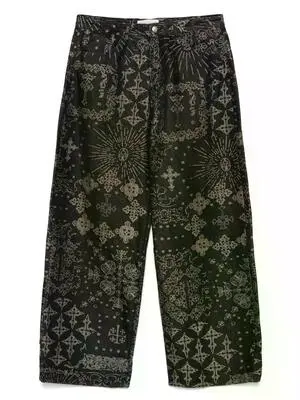 UNTITLED ARTWORKS Jacquard Jeans