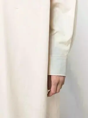 LEMAIRE Band-collar Cotton Shirtdress