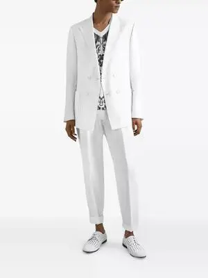 Dolce & Gabbana Linen Tapered Trousers
