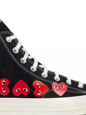 CONVERSE X COMME DES GARONS PLAY Chuck Taylor All Star 70 Hi Sneakers