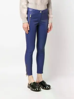 ARMA Cropped Leather Leggings
