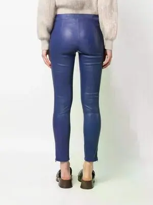 ARMA Cropped Leather Leggings