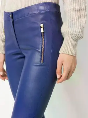 ARMA Cropped Leather Leggings