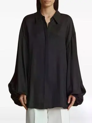 Khaite The Bam Shirt - Black