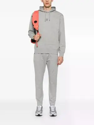C.P. COMPANY Logo-patch Hoodie - Grey