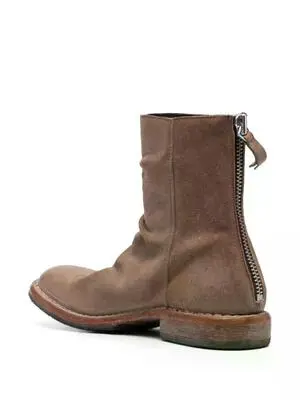 Moma Tronchetto Suede Ankle Boots