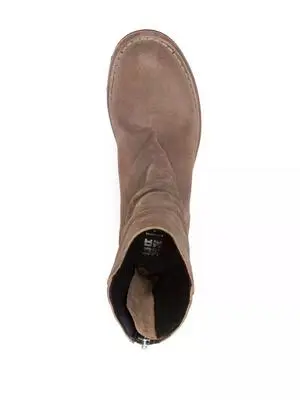 Moma Tronchetto Suede Ankle Boots