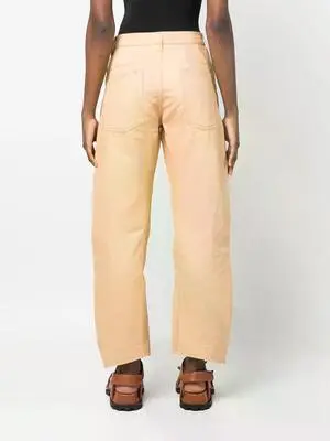 JIL SANDER High-waisted Tapered Leg Jeans