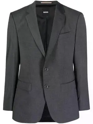 BOSS Single-breasted Blazer - Grey