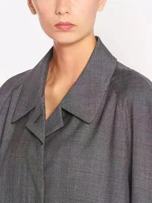 Miu Miu Prince Of Wales Check Wool Coat