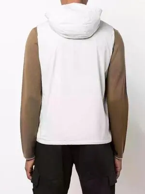 Herno Detachable Hood Zip-up Vest