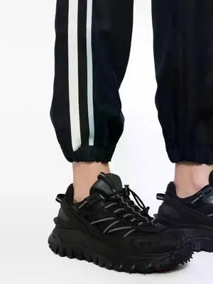 Moncler Logo-embroidered Track Pants - Blue