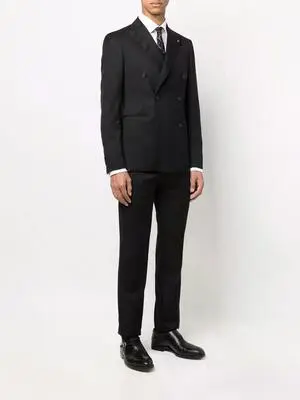 Tagliatore Fitted Double-breasted Suit